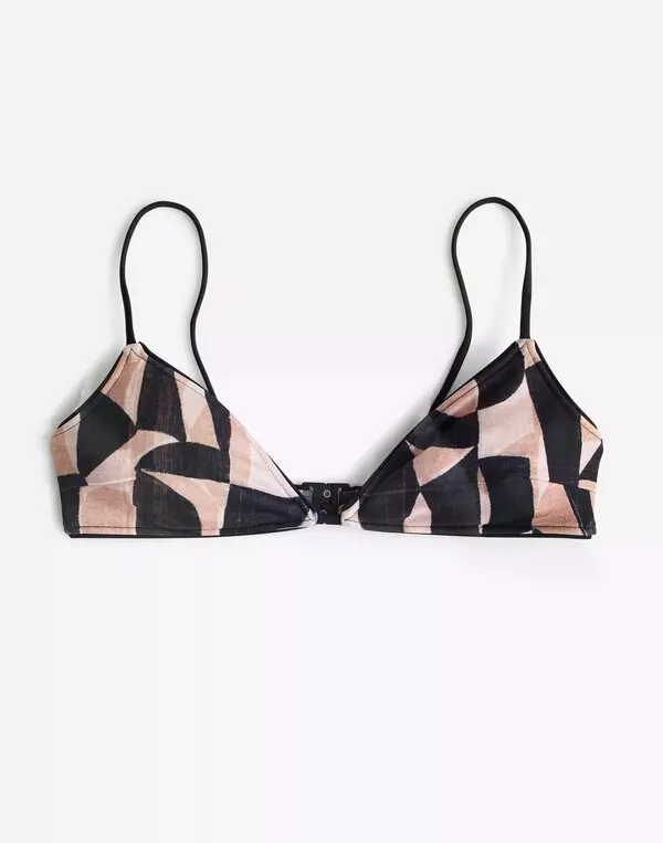 Madewell Zulu & Zephyr Bralette Bikini Top - Mosaic