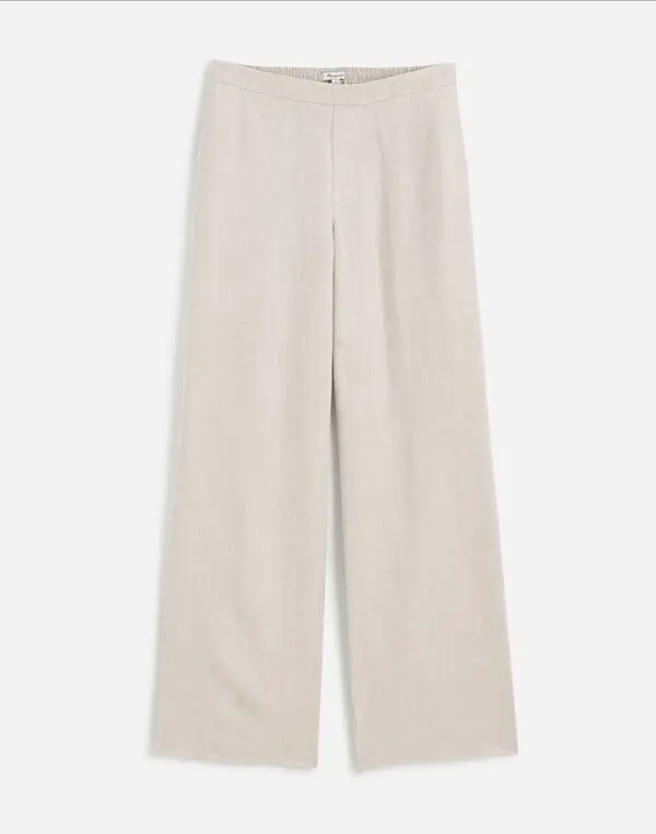Madewell The Easy Pull-on Linen Pants - Oat