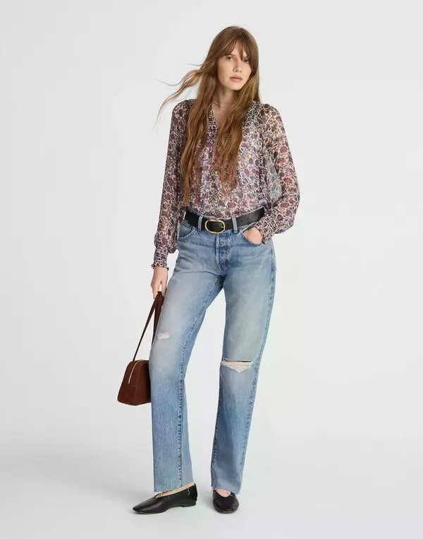 Madewell The Tall Dean Easy Straight Jean