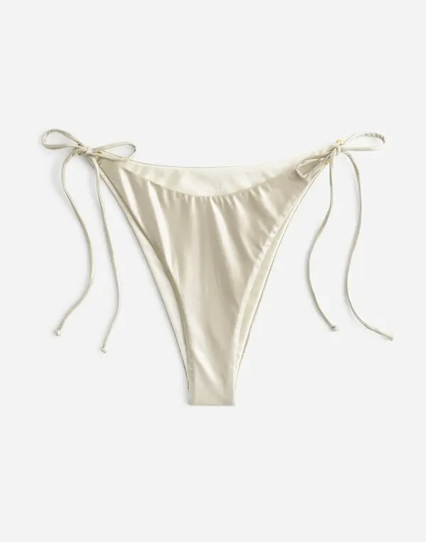 Madewell Jade Swim Lilah Bikini Bottom - Sea Salt