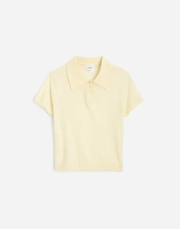 Madewell Leset James Polo Tee - Chapel