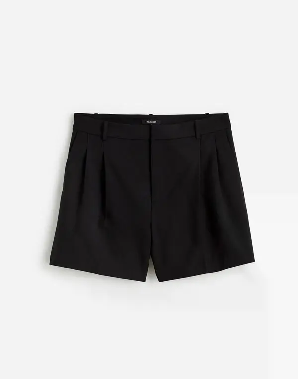 Madewell Easy Pleated Trouser Shorts