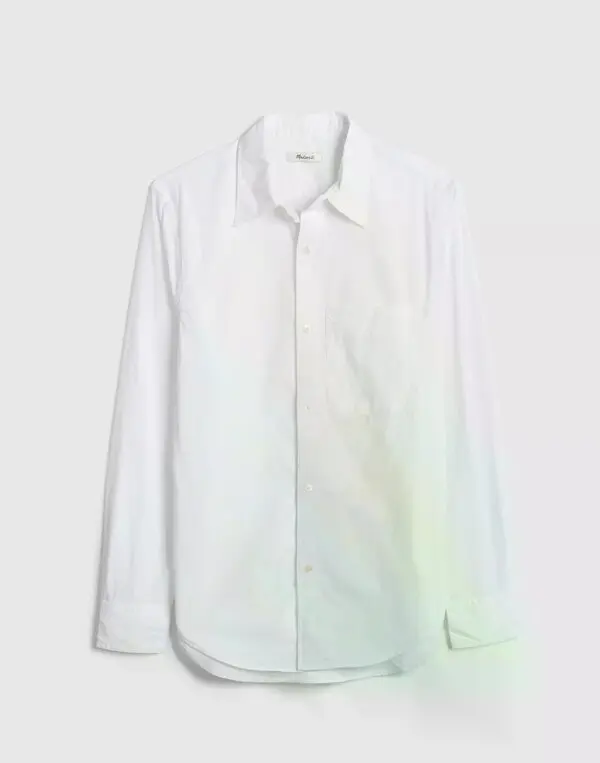 Madewell Cotton Poplin Button-up Shirt - White