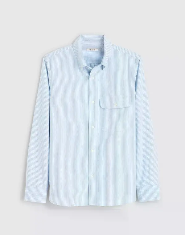 Madewell Oxford Stripe Work Shirt
