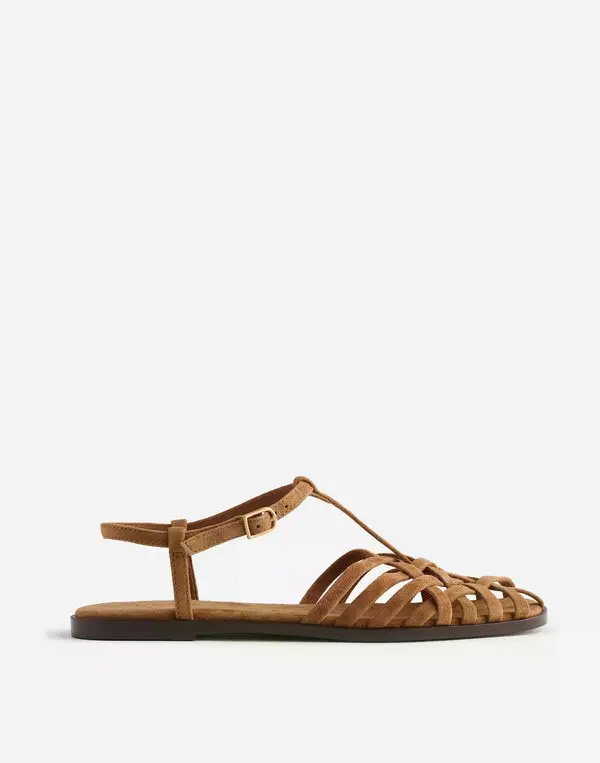 Madewell The Milano Suede Fisherman Sandal