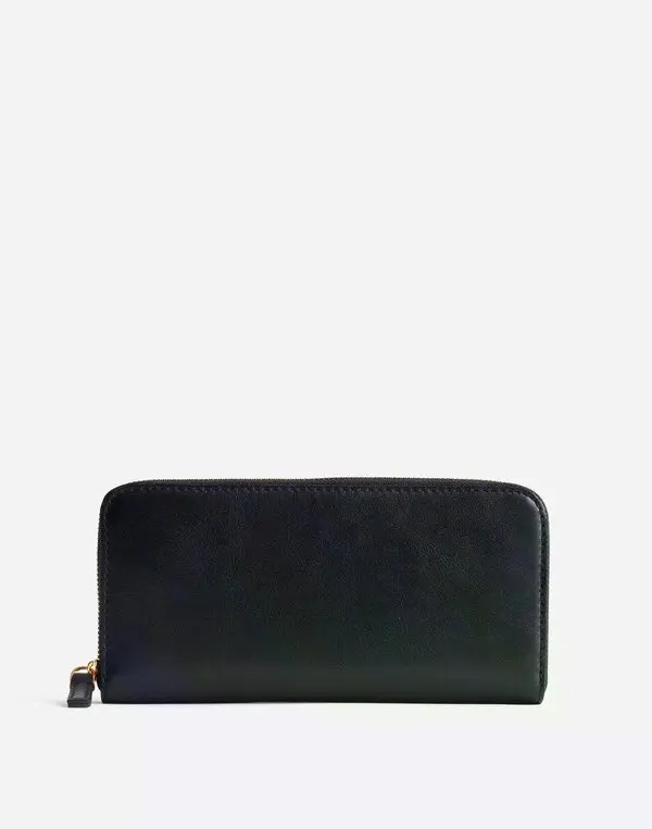 Madewell The Essential Continental Zip Wallet - True Black