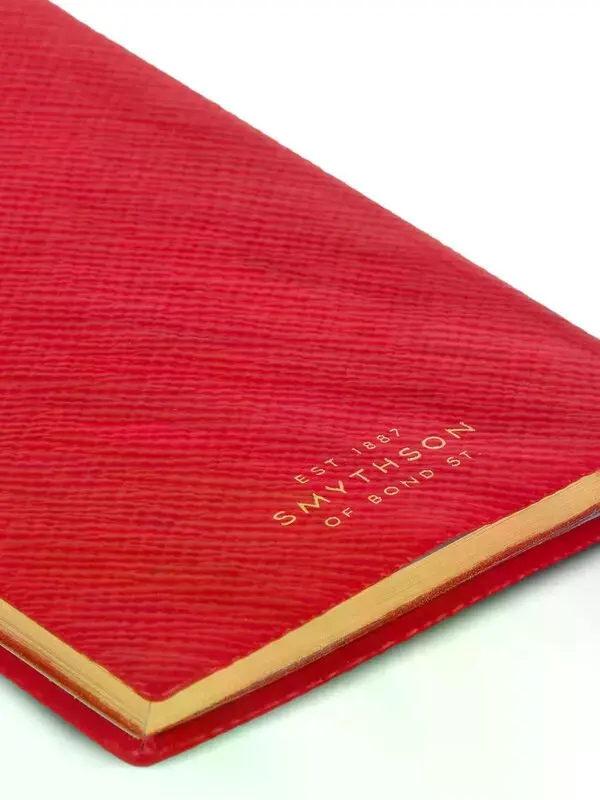 Smythson 2026 Panama Weekly Diary - Red