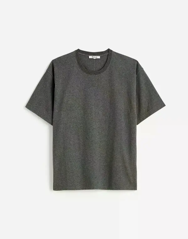Madewell Heathered Cotton Relaxed Oversized Tee