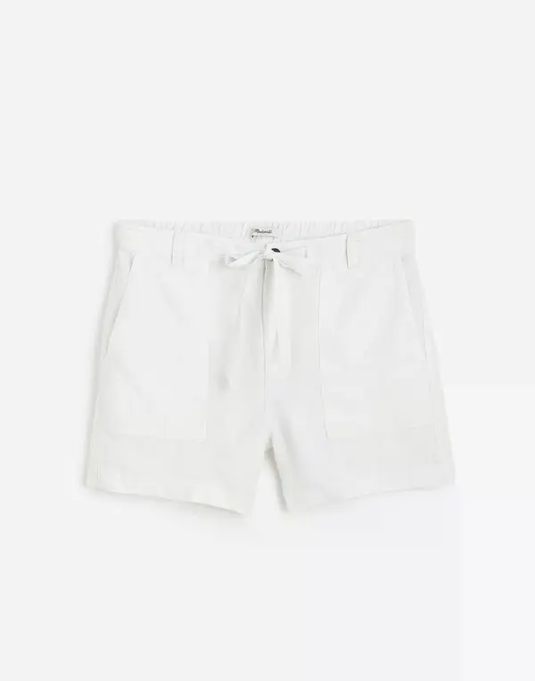 Madewell Linen Drawstring Shorts
