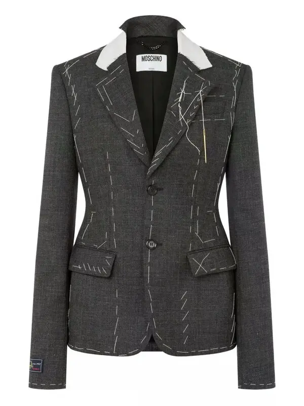 Moschino Tailored Wool Blazer