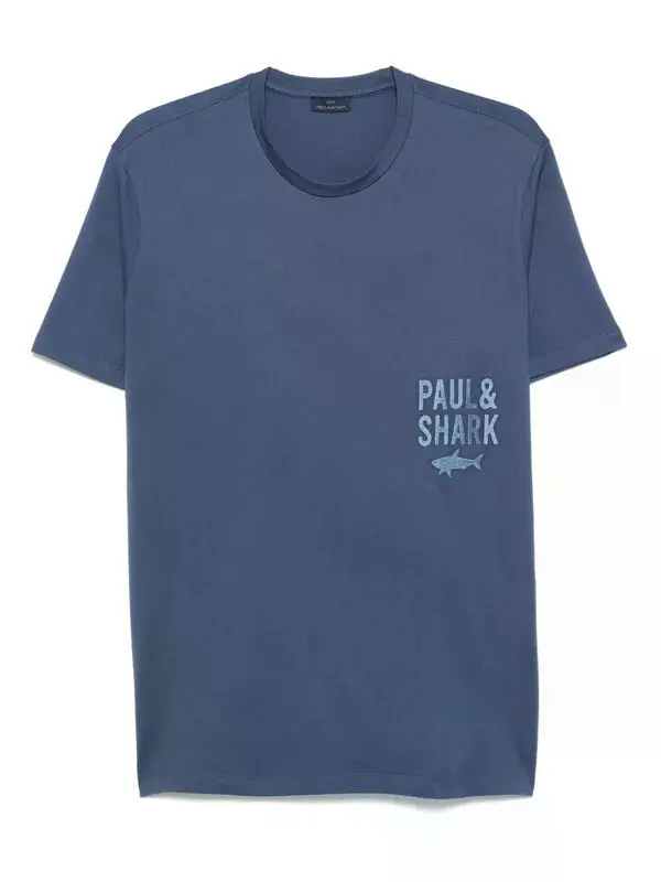 Paul & Shark Shark-logo Cotton T-shirt