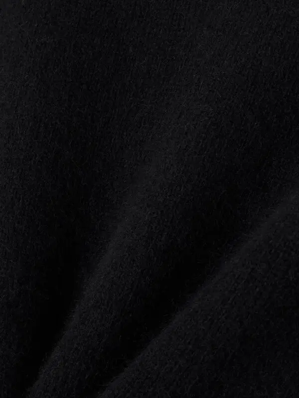 Loulou De Saison Wool-blend 'raven' T-shirt