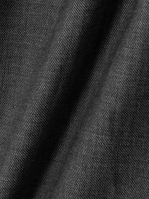Loulou De Saison Asymmetric Pleated Draped Wool Top