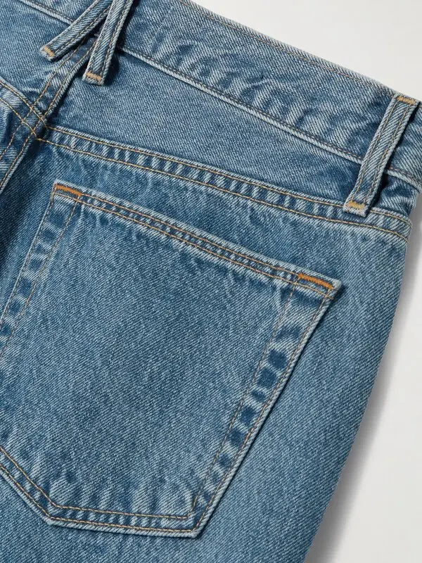 SLVRLAKE Lexi Low-rise Wide-leg Jeans - Blue