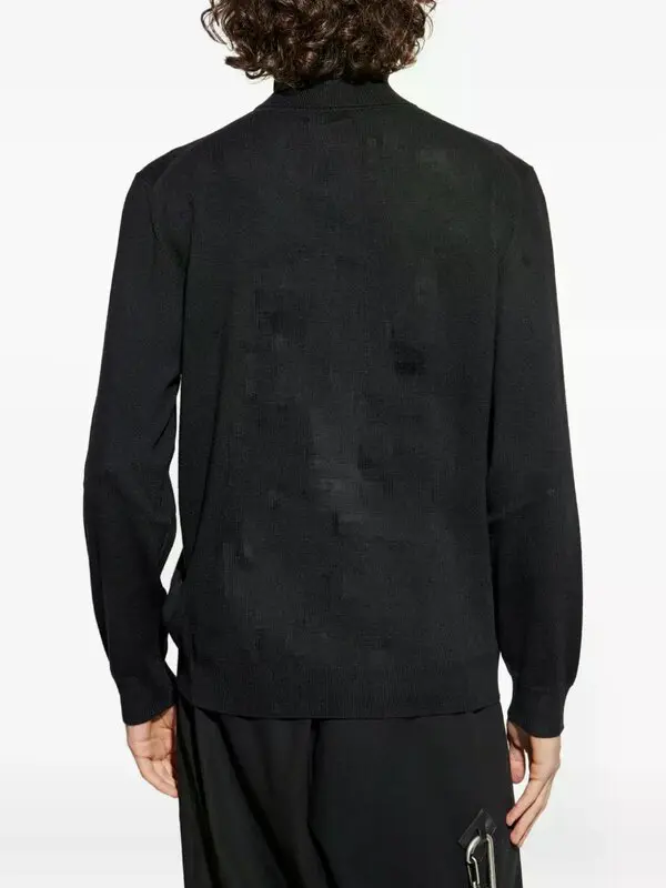 Etro Embroidered Turtleneck Sweater - Black