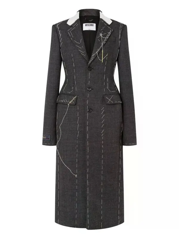Moschino Tailored-seam Coat