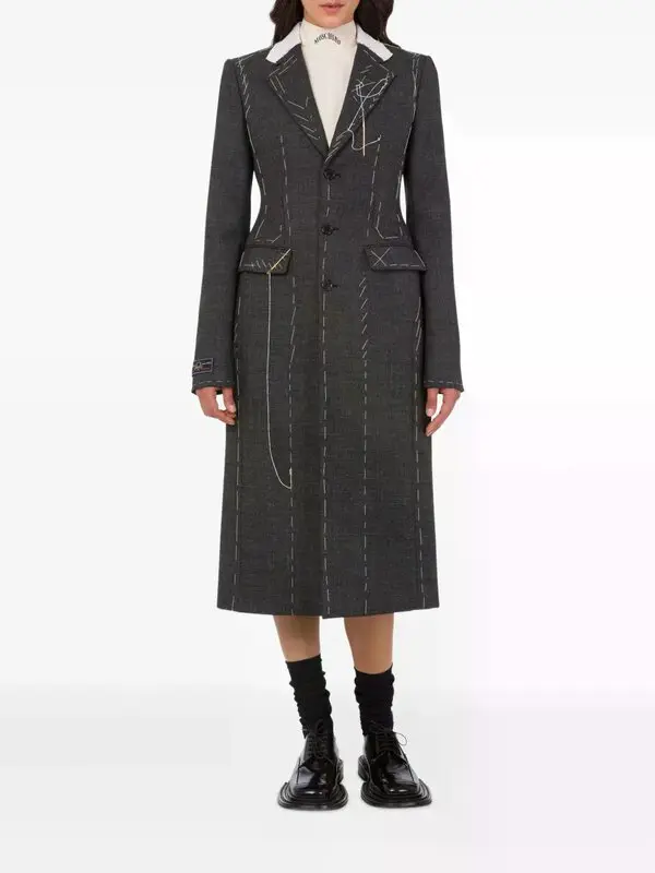 Moschino Tailored-seam Coat