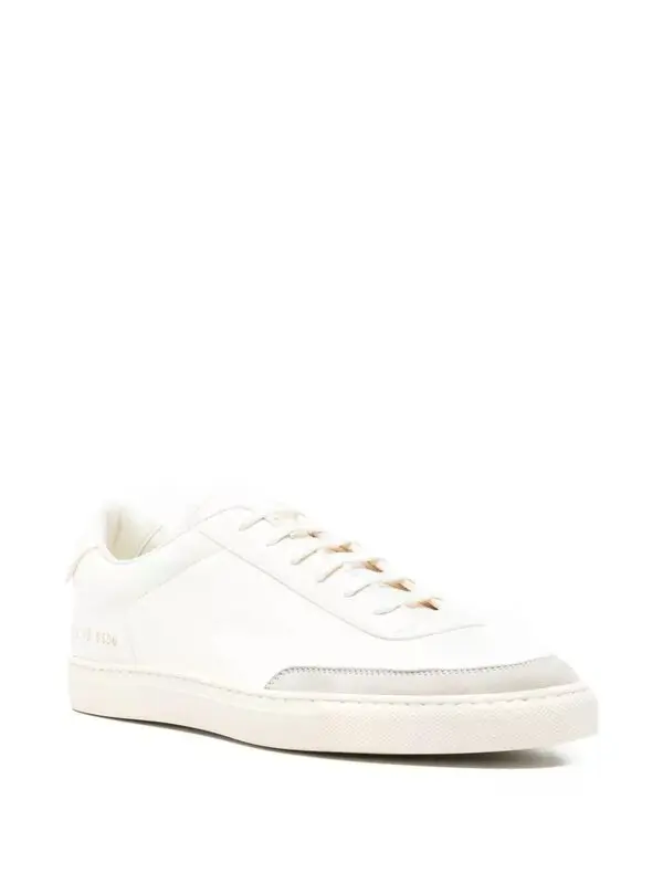 COMMON PROJECTS Leather Panelled Low-top Sneakers