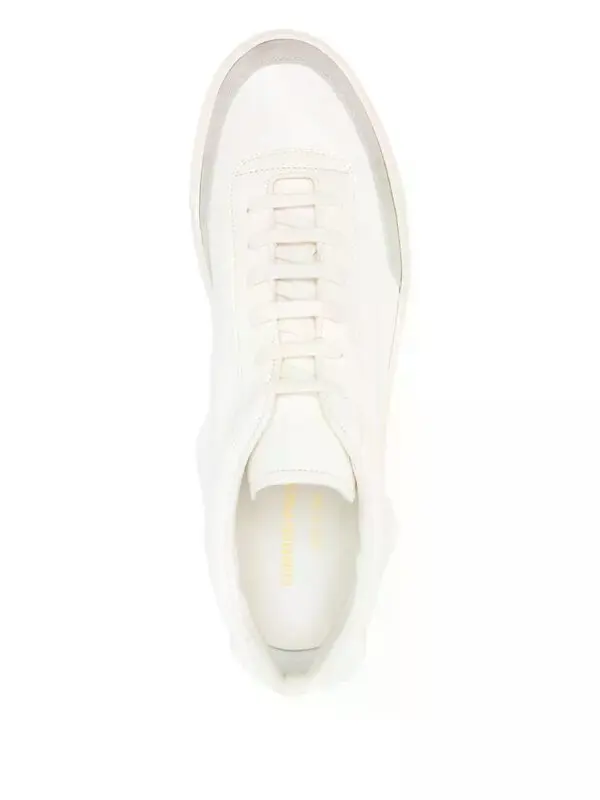 COMMON PROJECTS Leather Panelled Low-top Sneakers