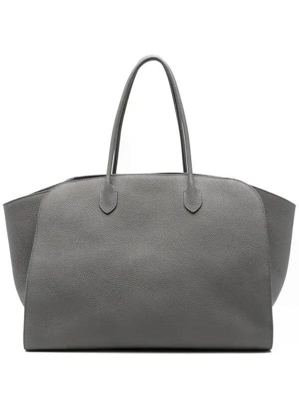 THE ROW Leather Tote Bag - Grey