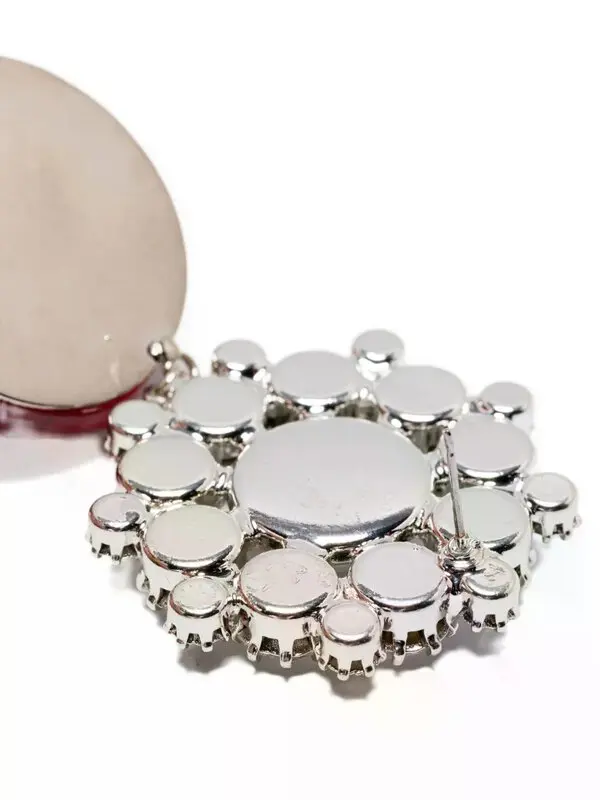 Magda Butrym Rose Crystal-embellished Earrings