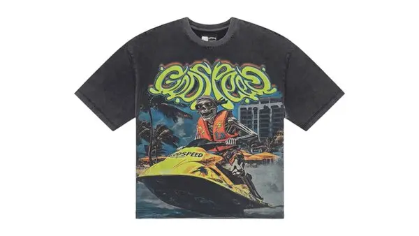 GODSPEED Wave Runner T-shirt - Grey