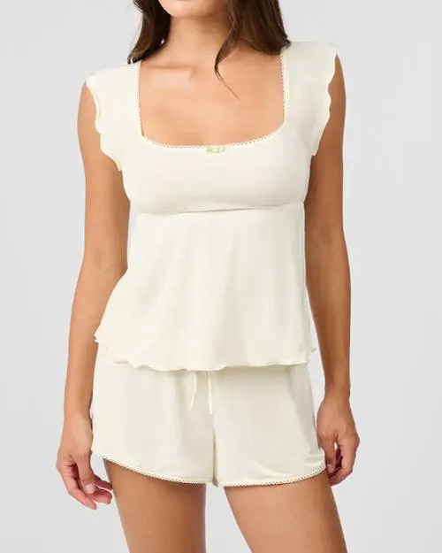 WeWoreWhat Square Neck Babydoll Sleep Top