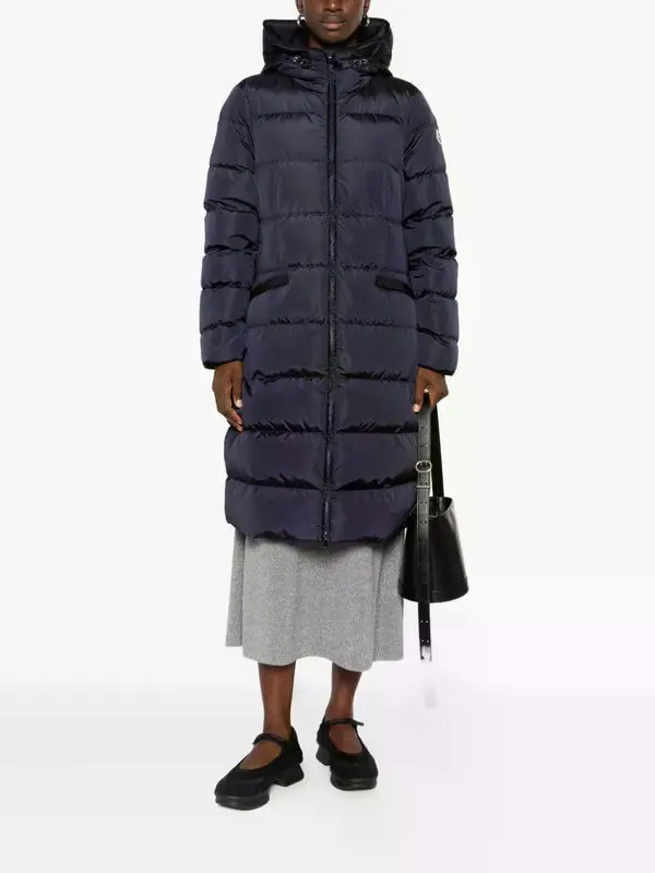 Moncler Avocette Hooded Quilted Coat