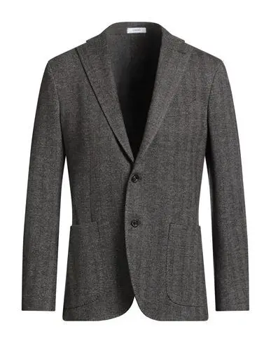 Boglioli Blazer Charcoal Size Cotton, Virgin Wool