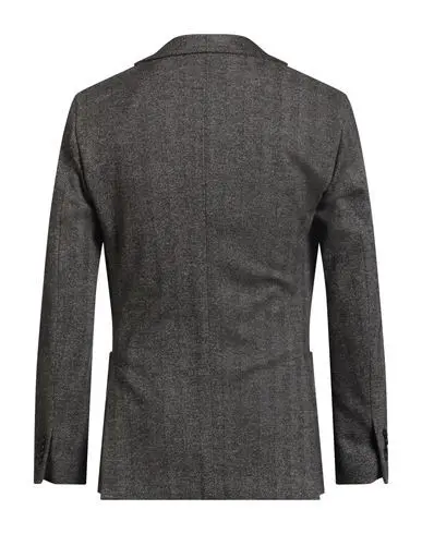 Boglioli Blazer Charcoal Size Cotton, Virgin Wool