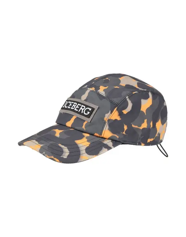 Iceberg Camouflage Print Baseball Cap
