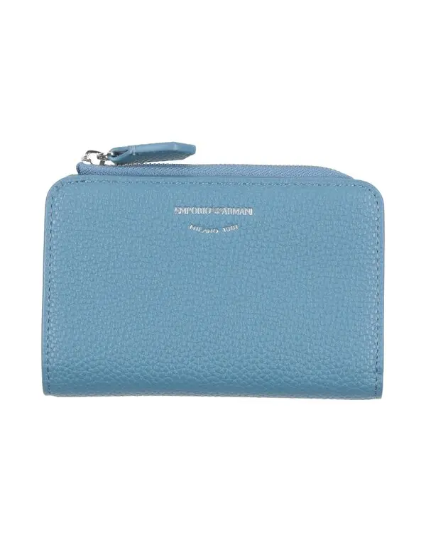 Emporio Armani Wallet Leather - Blue