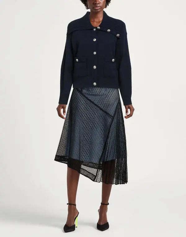 Maje Acrylic Wool Blend Cardigan