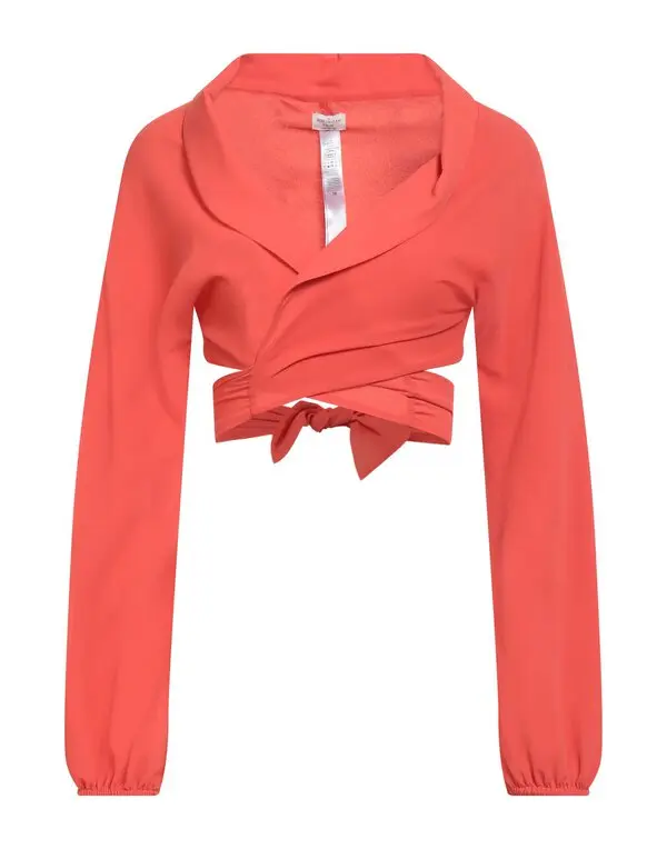 REBEL QUEEN BY LIU •JO Wrap Top - Orange