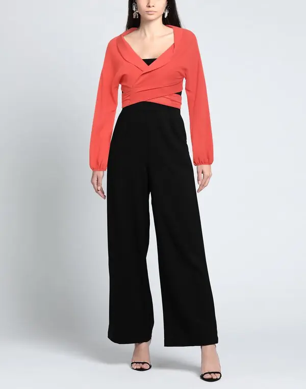 REBEL QUEEN BY LIU •JO Wrap Top - Orange