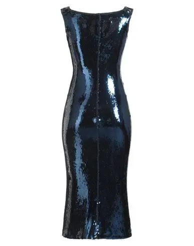 blue gold dress murder Claudia Embellished Midi Dress – SIMKHAI main image 1