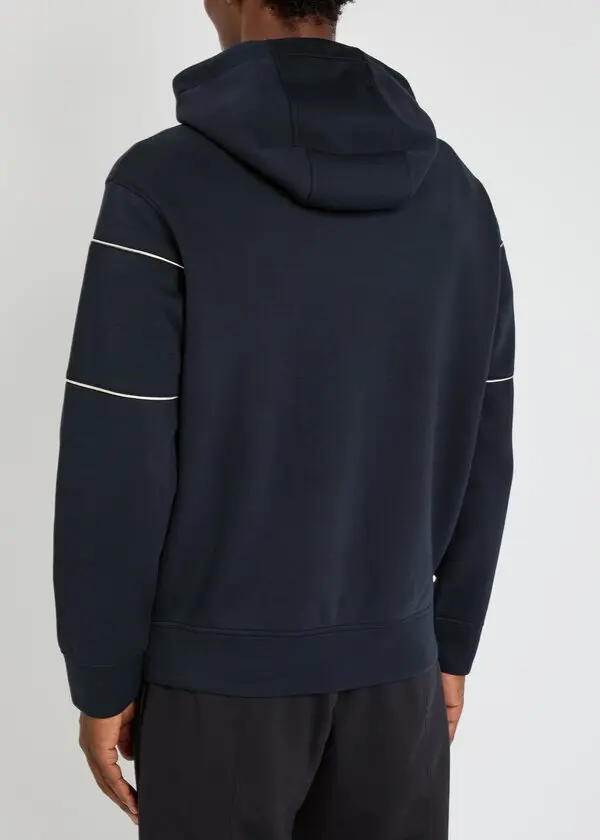 Emporio Armani Hooded Jersey Sweatshirt