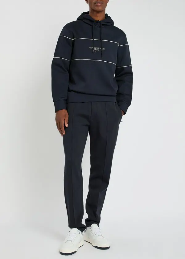 Emporio Armani Hooded Jersey Sweatshirt