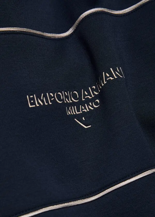 Emporio Armani Hooded Jersey Sweatshirt