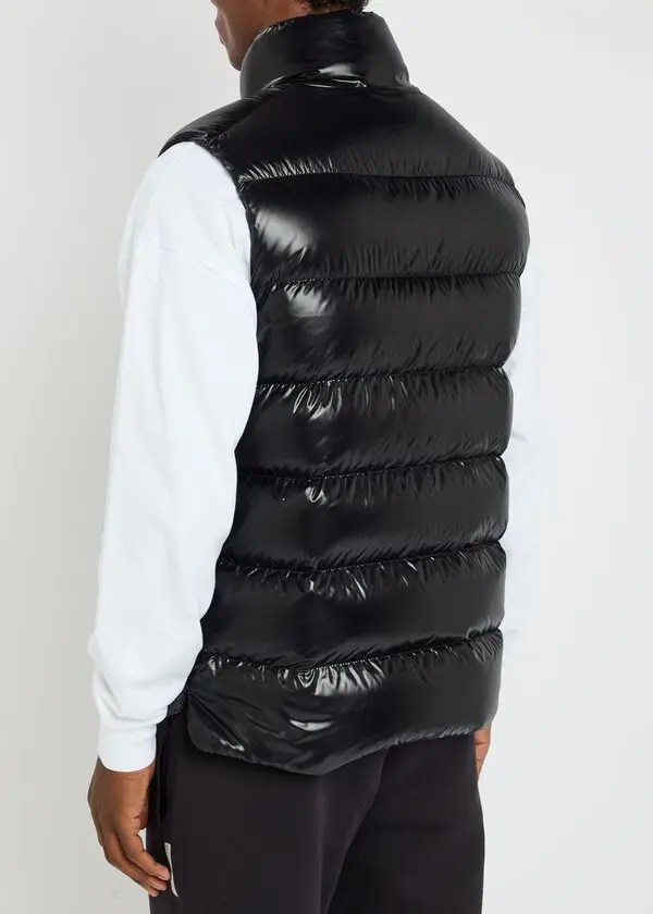 Moncler Tibb Quilted Glossed-shell Gilet