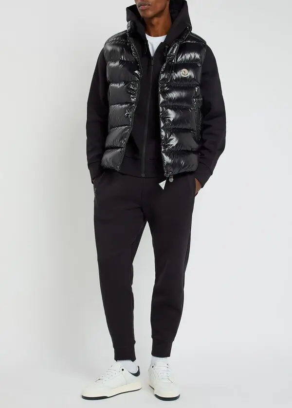 Moncler Tibb Quilted Glossed-shell Gilet