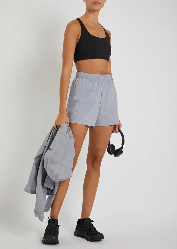 On Studio Stretch-jersey Bra Top - Black