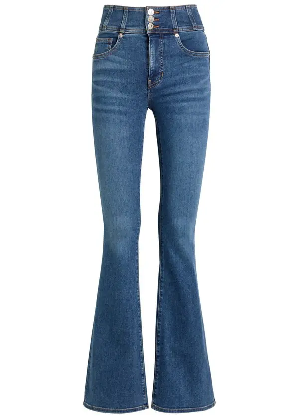 Veronica Beard Beverly Flared-leg Jeans