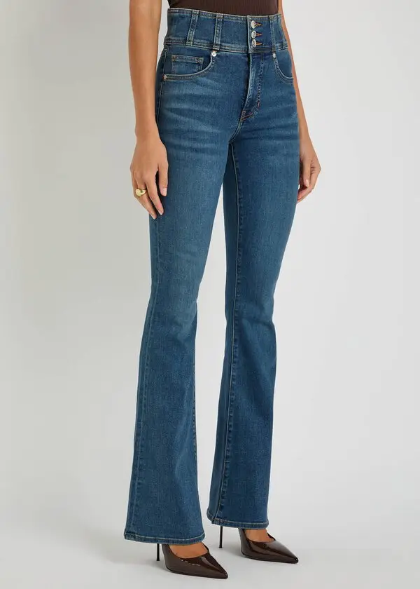 Veronica Beard Beverly Flared-leg Jeans