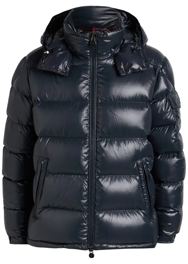 Moncler Maya Padded Shell Jacket - Navy