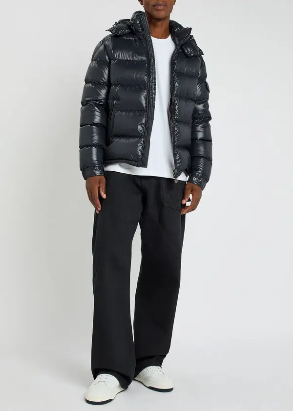 Moncler Maya Padded Shell Jacket - Navy