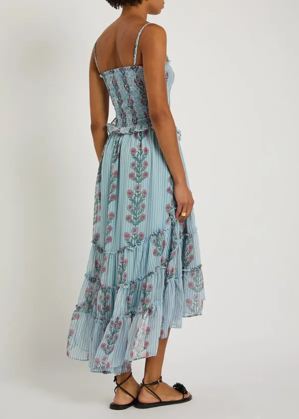sachin and babi light blue dress Embroidered Chiffon Collection 2026
