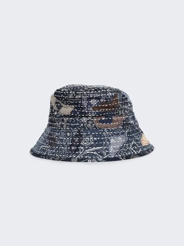 PARIS LAUNDRY Boro Patchwork Bucket Hat