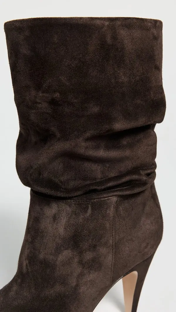GIANVITO ROSSI Elise Camoscio Stivale Boots - Moka