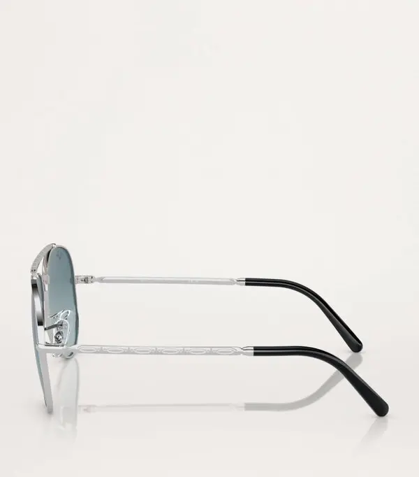 Ray-ban Metal Aviator Sunglasses - Silver